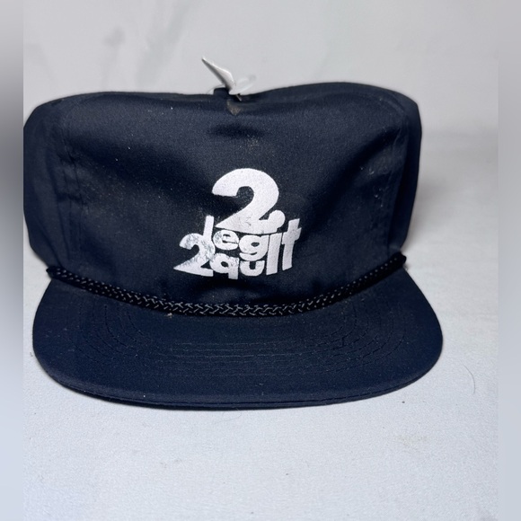 Accessories | Rare New Vintage Mc Hammer Snapback Hat 2 Legit 2 Quit ...
